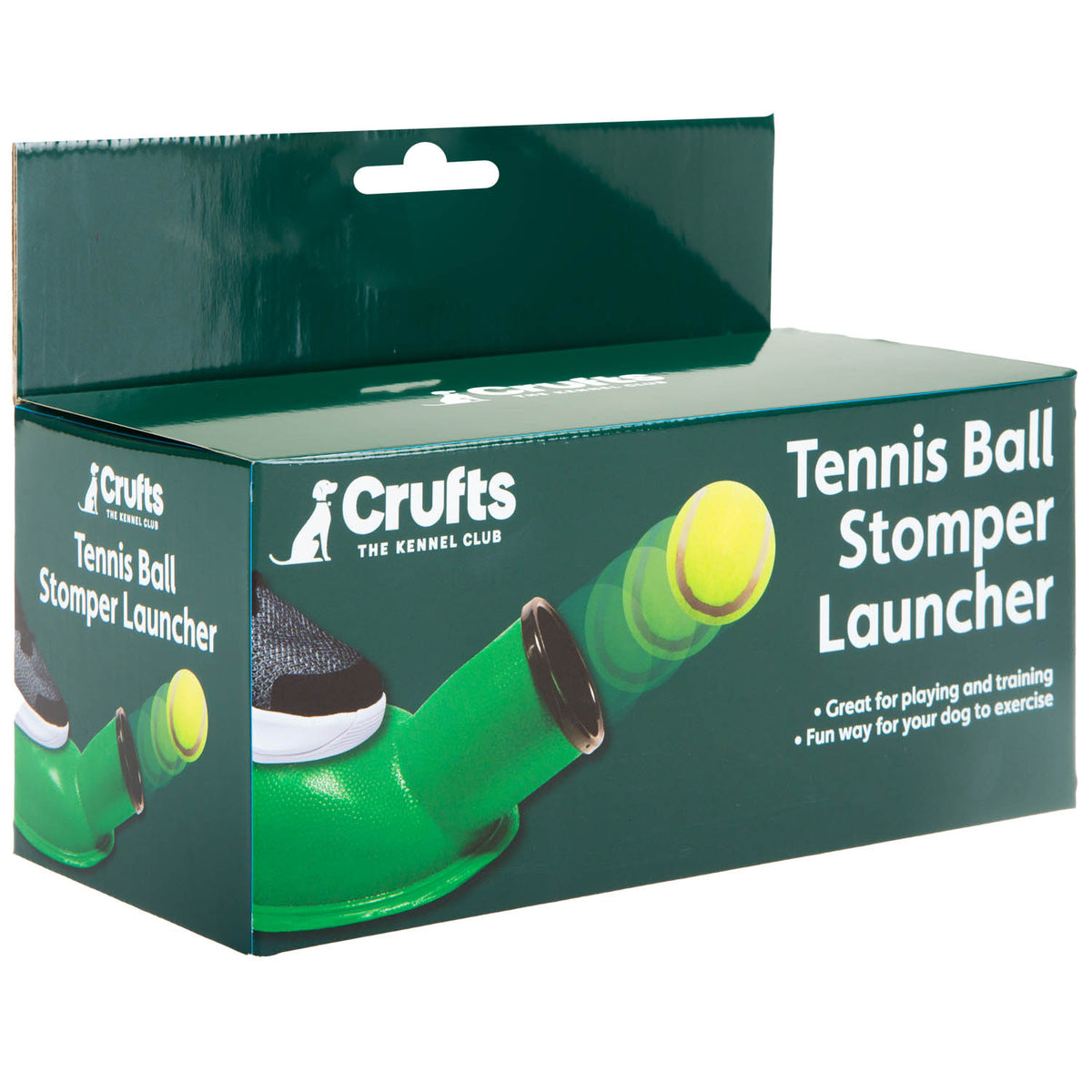 VFM/ Crufts Tennis Ball Stomper Launcher — vfm-estore