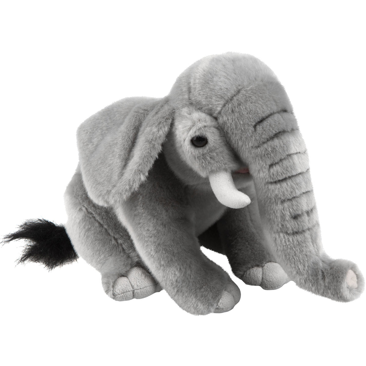 Wildlife Elephant 30cm Plush Lifelike Toy - Natural World Collection ...